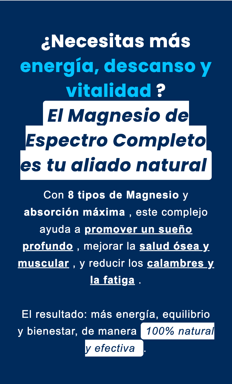 PROMOCION 2 Magnesio Complex ™ l Complejo de magnesio 8 en 1 – Mi tienda